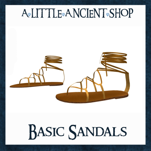 Second Life Marketplace - [ALAS] Basic Sandals